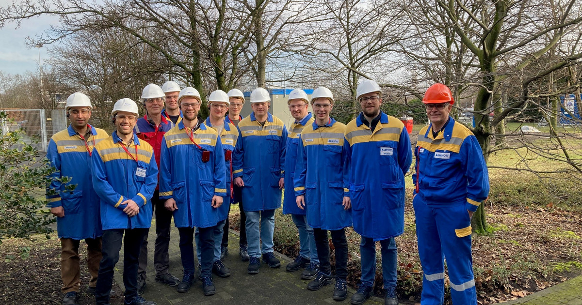 Werksbesichtigung von Alunorf - IUL - TU Dortmund